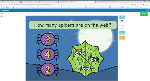 Fall Theme Counting 0 to 10 Boom Cards by Hands-on Multilingual Fun