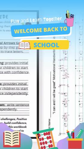 Positive Affirmations Handwriting Workbook | Print & Cursive BUNDLE
