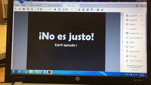 ¡No es justo! Extr@ en español episode 1 (Spanish Extra en español)