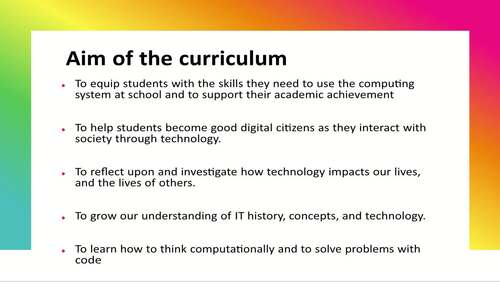 Full Year Technology Lessons - For Middle or High School Technology ...