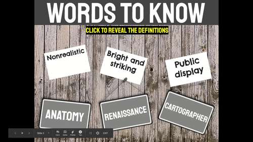 Famous Artists #1 Interactive Google Slides™ Presentation | Distance ...