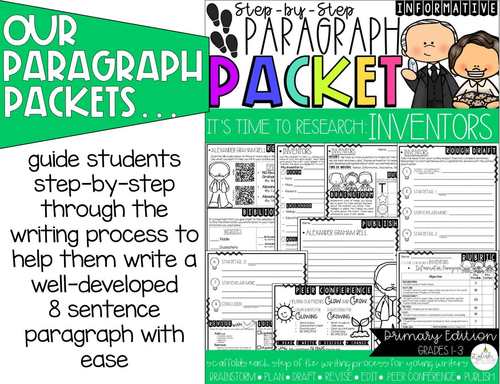 It's Time to Research: Inventors | Biography Paragraph Packet | CKLA