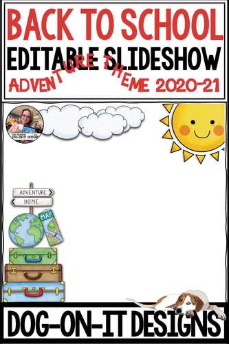 Virtual Meet the Teacher Editable Google Slide Show Open House | TpT