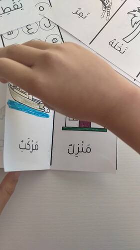 Arabic Alphabet Mini Books Worksheets Homeschooling Arabic Letters ...