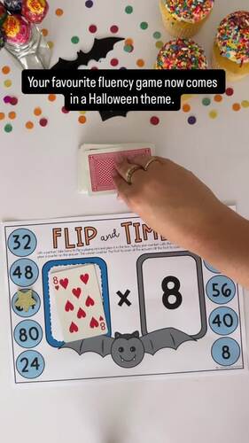 Halloween Multiplication Games / Halloween Division Games | TPT