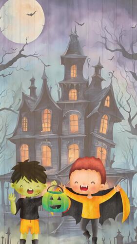 Halloween Candy Trick or Treat Story Telling Props and Prompts for ...