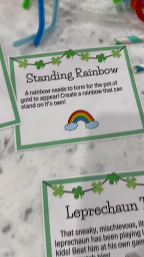 St. Patrick's Day STEAM Building Challenge Task Cards! by STEAM ...