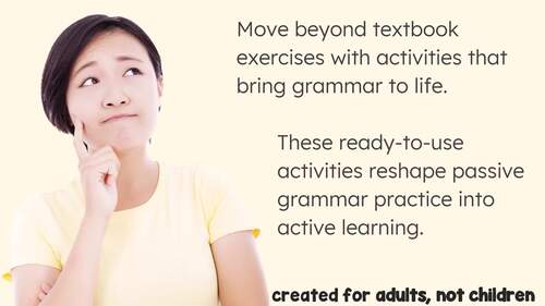 Articles Grammar Activities for Teaching Determiners: a, an, the, no ...