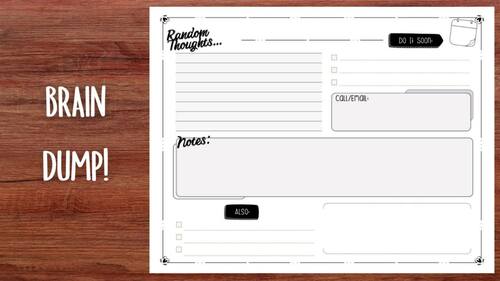 Printable Peppy Planner Pages! Unit Lesson Plans Subject Daily Weekly ...
