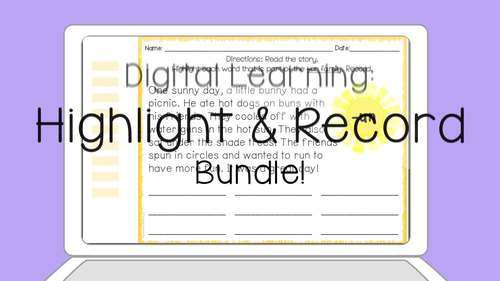 Digital Word Work and Phonics Bundle for Google Slides™ | TpT