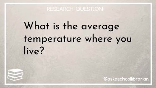 Daily Research Questions - 365 EDITABLE Google Slides by Ask a School ...