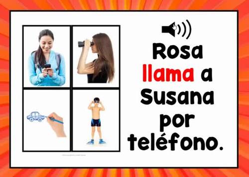 AR Verbs Spanish Boom Cards, Digital Task Cards, Present Tense, Recognition