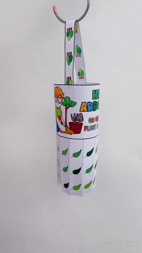 Arbor Day Windsock Craft & Coloring Activity – Fun Craft for Kids by ...
