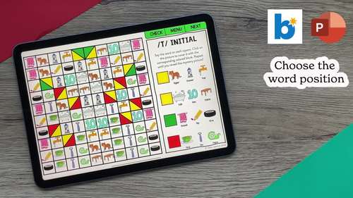 t & d Color By Speech Articulation Game Christmas Boom™ Card, PPT ...