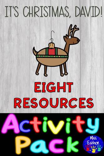 It's Christmas David 8 Resource Pack with Boom Cards by Miss Esther