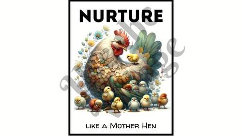 8 Spring Bulletin Board Posters | Secular Easter Inspirational Wall Decor