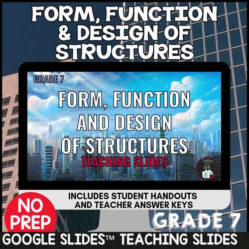 GRADE 7 FORM, FUNCTION & DESIGN OF STRUCTURES - UNIT CONCEPTS OVERVIEW ...