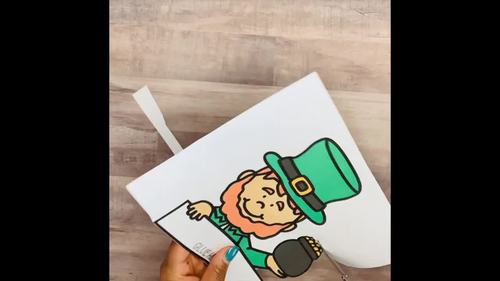 St. Patrick's Day Flip Book | Paper and Digital Versions | TPT