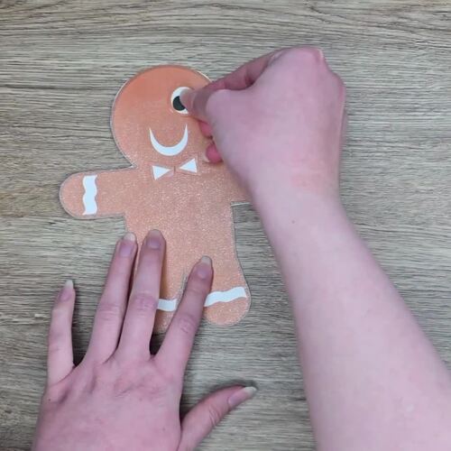 Gingerbread People Craft Template by Mollers Makes It | TPT