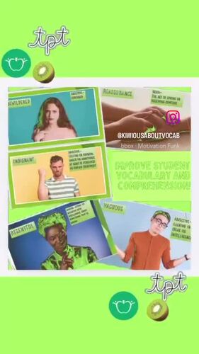 Vocabulary 60 WORD OF THE DAY digital/print Activities grades 4-9 ...