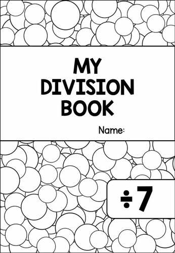 Division Practice Worksheets for Dividing by 7 - Math Number Facts Fluency