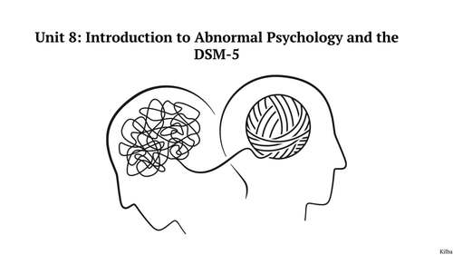 BUNDLE: ALL SLIDES for Abnormal Psychology Unit by Cognitive Connections