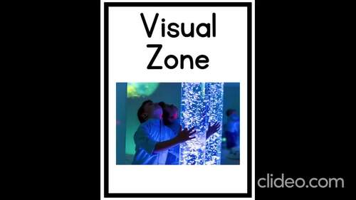 Sensory Room Visuals and Labels l Visual Schedule l Sensory Room Setup
