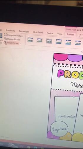 Editable TPT Ready Product Cover Templates Thumbnails for Sellers ...