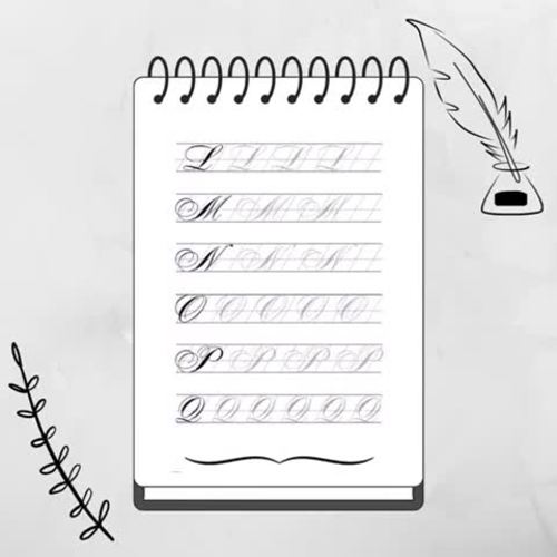 Printable Calligraphy Worksheets, Modern Font, Impove Handwriting ...