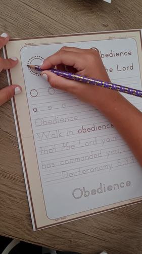 Bible Verse Worksheets | 26 Colorful Alphabet Pages | Handwriting Practice