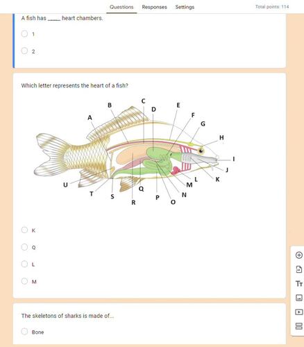 Fish and Amphibians Unit Bundle | Google Forms | Advanced Biology