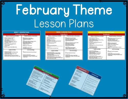 First Grade February Cross-Curricular Unit With Assessments & Worksheets
