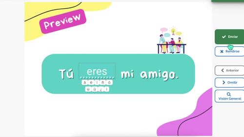 Spanish Ser vs. Estar Activity - Digital Task Cards with Boom Cards