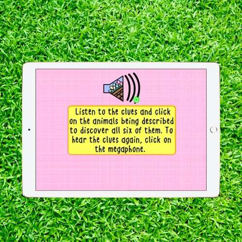 Easter listening comprehension Boom cards by LOL - Life of Learning