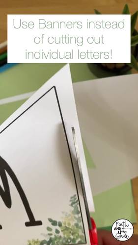 Watercolor Forest Themed Classroom Banners - Fully Customizable!