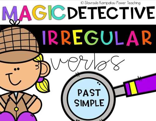 Irregular Past Tense Verbs | No-Prep Self-Checking Grammar Game