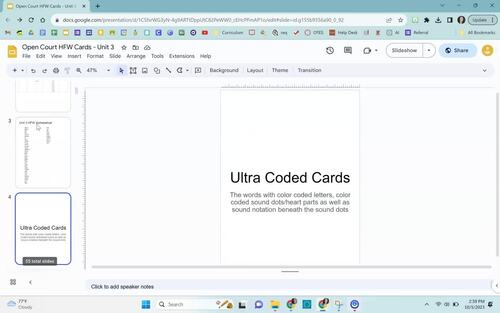 Open Court High Frequency Word Cards: Unit 3 (2nd Grade) by Purple ...