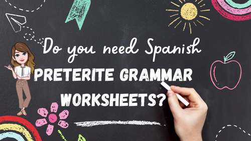 Preterite Tense Spanish Worksheets AR/ER/IR Regulars and Stem Changing ...