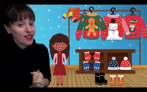 Language Green Screen: Holidays! by TalkIncSLP | TpT