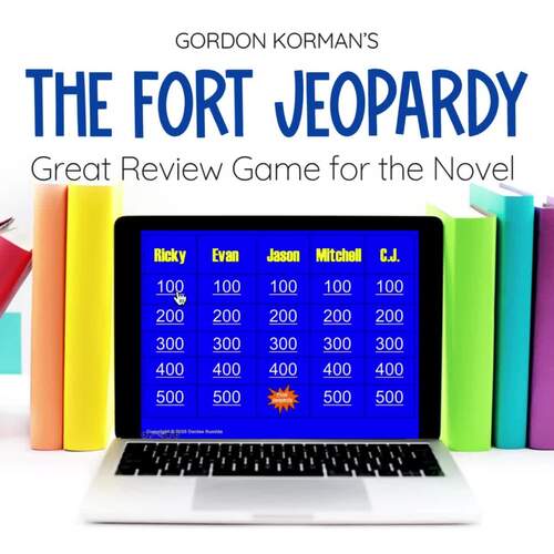 The Fort by Gordon Korman Jeopardy by Reading Under the Hula Moon