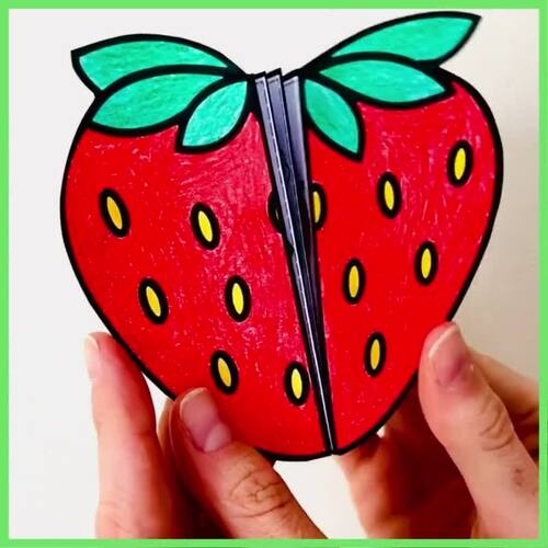Life cycle of a strawberry foldable sequencing activity by Wonder at ...