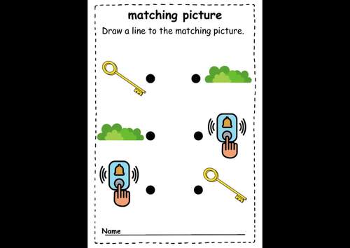 Around the House Worksheets for Kindergarten and Grade 1-2 | 24 ...