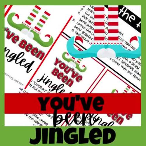 You've Been JINGLED Teacher Edition | Holiday Christmas Staff Member ...