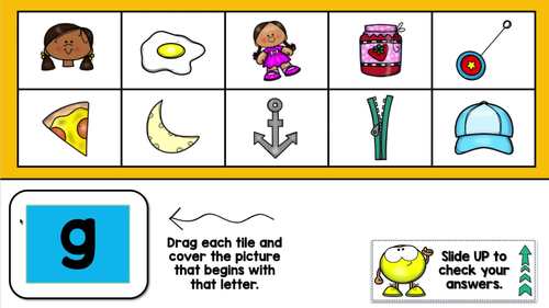 Beginning Sounds | Cover Ups for Google Slides™ by K is for Kinderrific