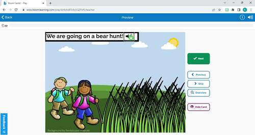 Activity for Going on a Bear Hunt Song: Boom Learning | TPT