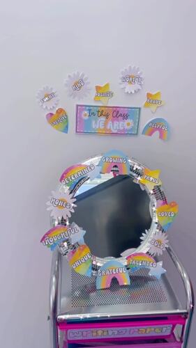 Affirmation Station | Positive Self-Talk Self-Love Mirror Display ...