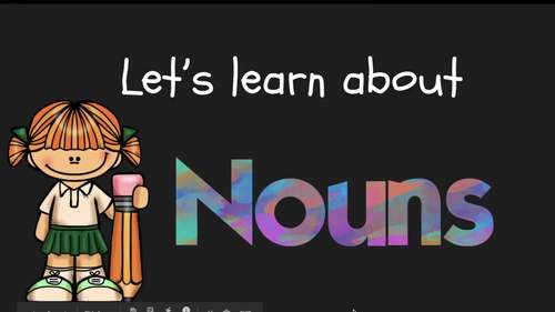 NOUNS | NO PREP GOOGLE SLIDES & FORMS + Printables | Test Prep Revision
