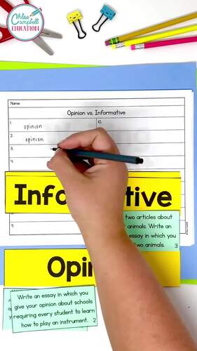 Writing Boot Camp - Writing Test Prep Stations - Opinion and ...