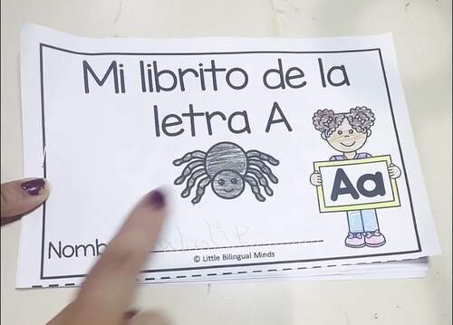 Libritos del alfabeto en español | Spanish alphabet books | Letras ...