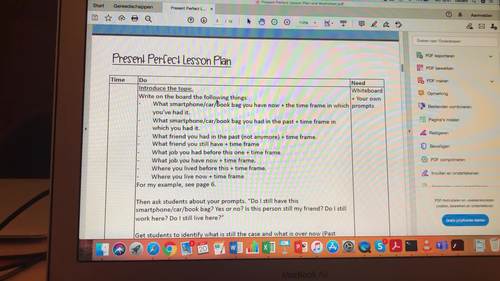 Present Perfect Lesson Plan and Worksheet by The ESL Educator | TPT
